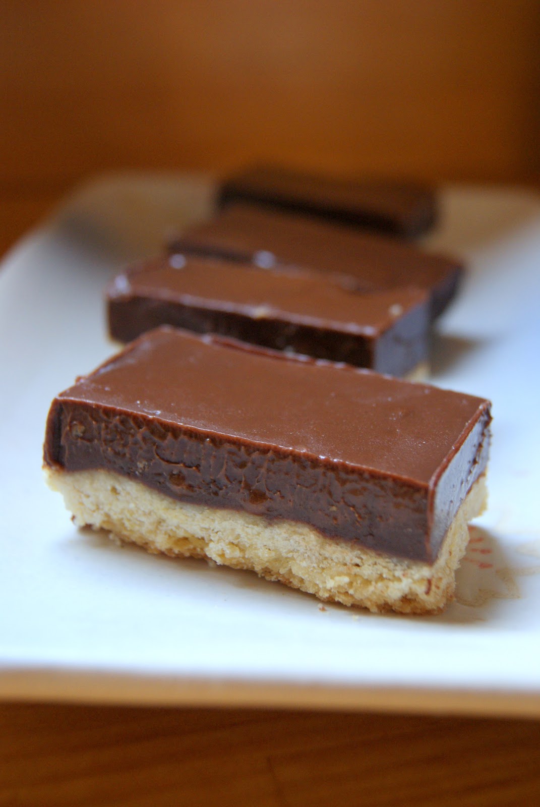 My Friendship with Food: Dark Chocolate Truffle Shortbread Bars