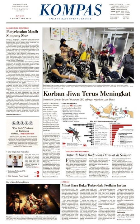 Kompas Hari Ini: February 2016