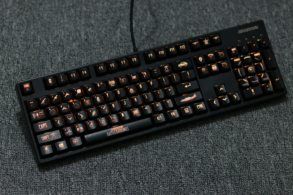 Altkey: 108 Keys PUBG Backlit Keycap Set PLAYERUNKNOWNS BATTLEGROUNDS ...