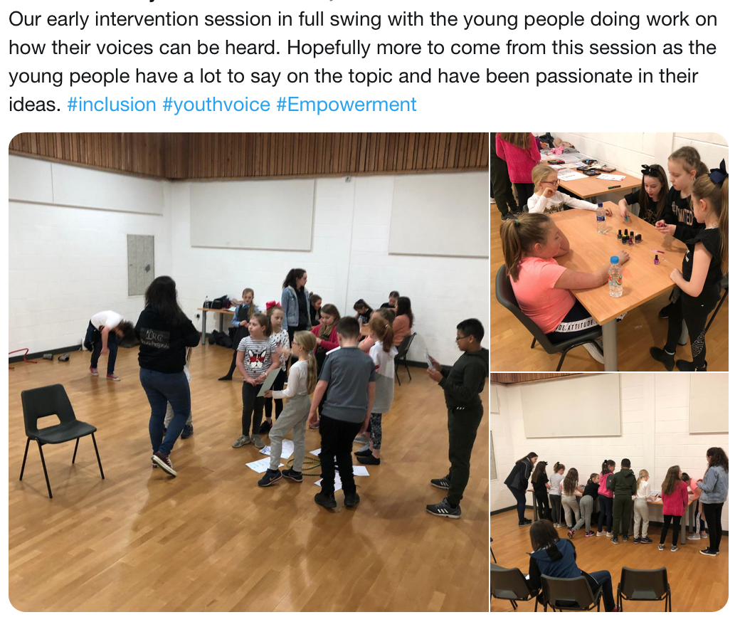 DRC Youth Project: Early Intervention - Youth Voice Session Work