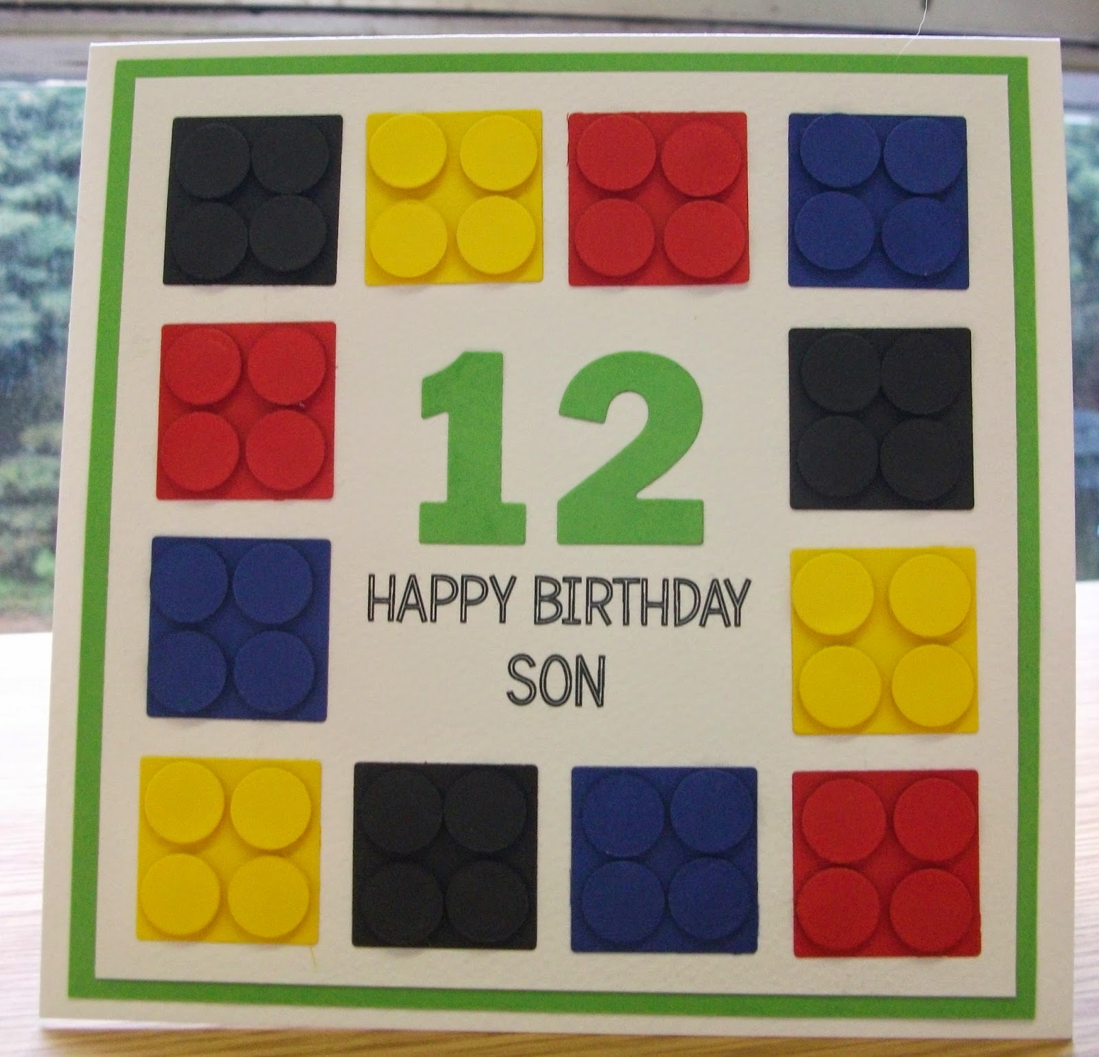 Making The World Sparkle.... : Lego Birthday Card