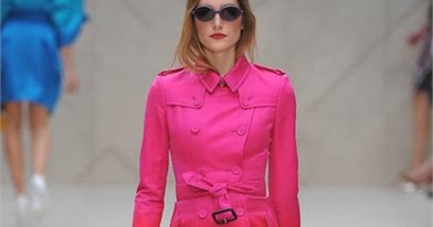 Madison Muse: Burberry Fashion Changes Its Colors