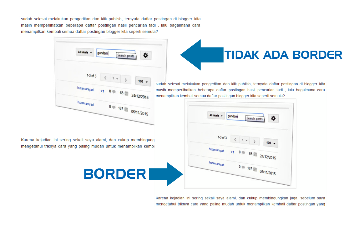 Cara Menghilangkan Border Atau Garis Pembatas Gambar Pada Blogspot ...