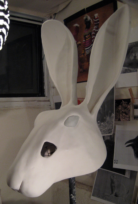 Things That I Have Made.: Jackrabbit Mask