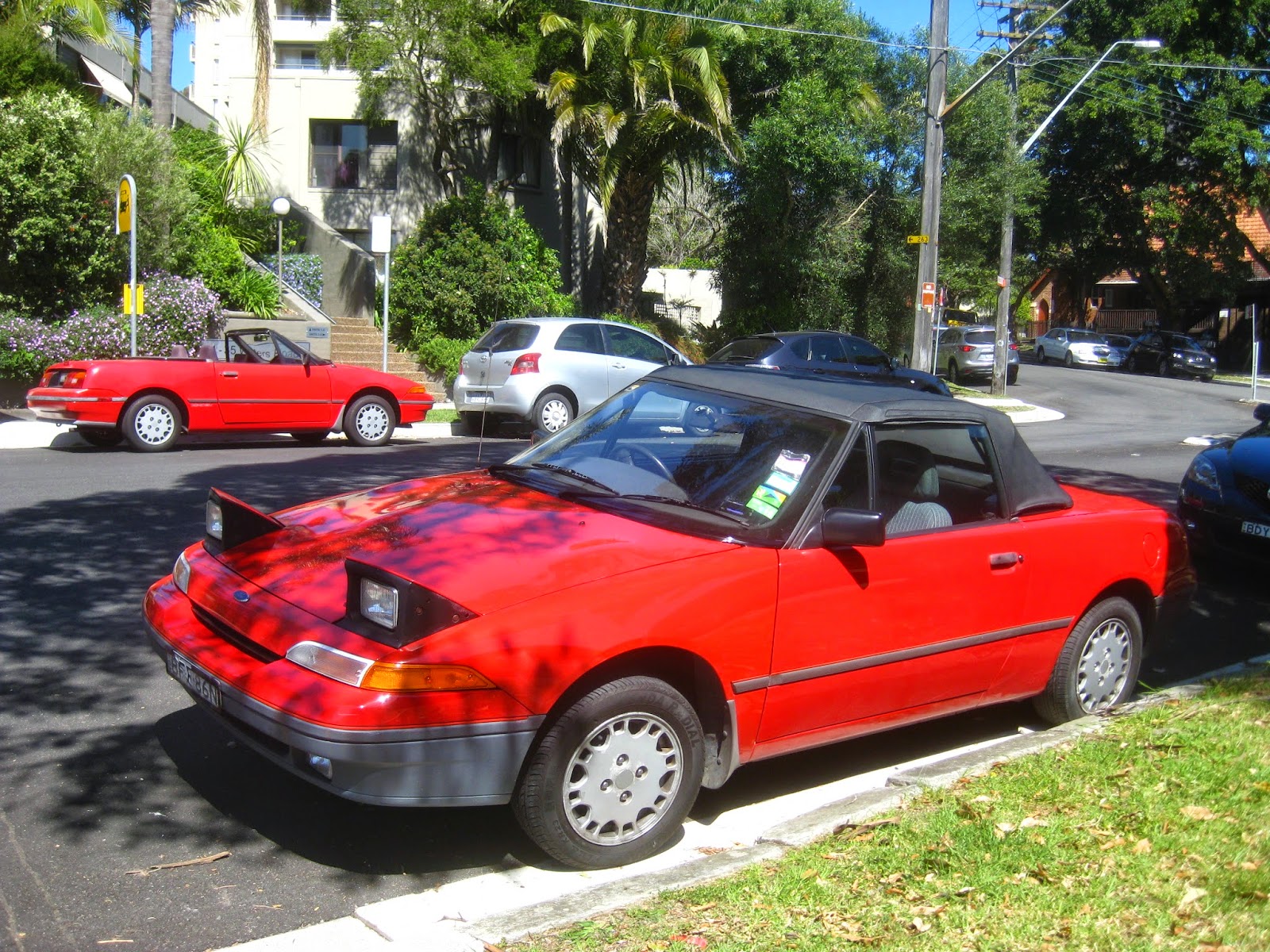 Aussie Old Parked Cars: 1990 Ford Capri SOHC (SA)