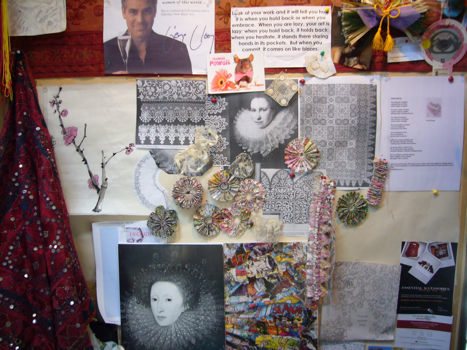 Jill Flower - Textile Artist: Back in the Studio