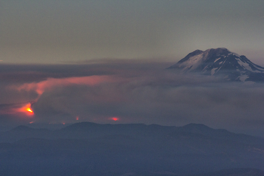 Mt. Adams Fire (09-22-12)