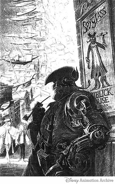 Living Lines Library: Treasure Planet (2002) - Character Design