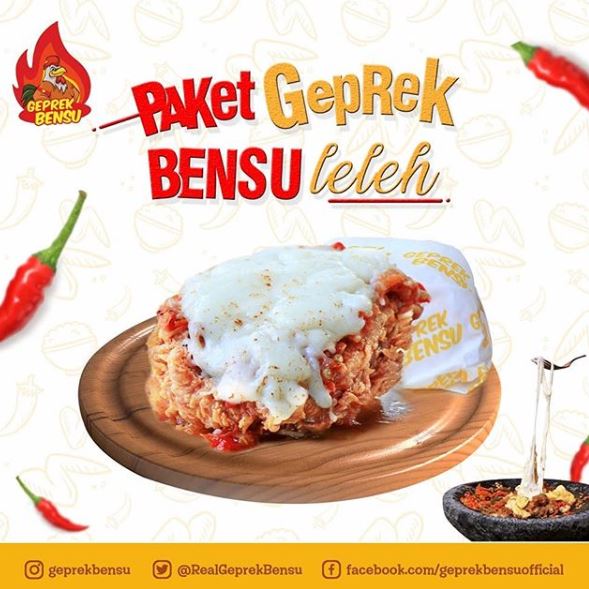 Ini Dia Harga Menu Ayam Geprek Bensu Terbaru 2018 - Harga Menu.co
