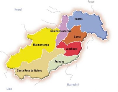 Información de la provincia de Canta para 2022