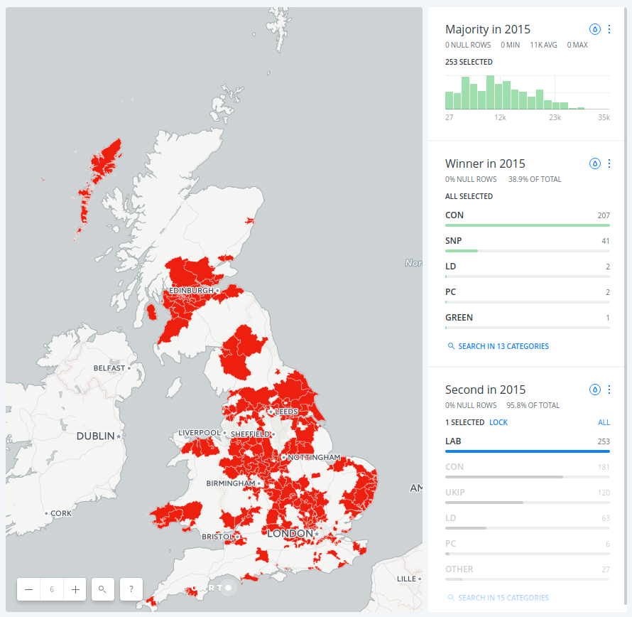 Stats, Maps n Pix: General Election 2015: the view from second place