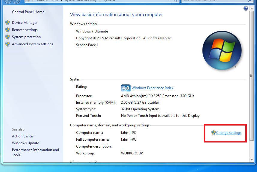 Cara Mengganti Nama Komputer Dan Workgroup | Saling berbagi ilmu ...