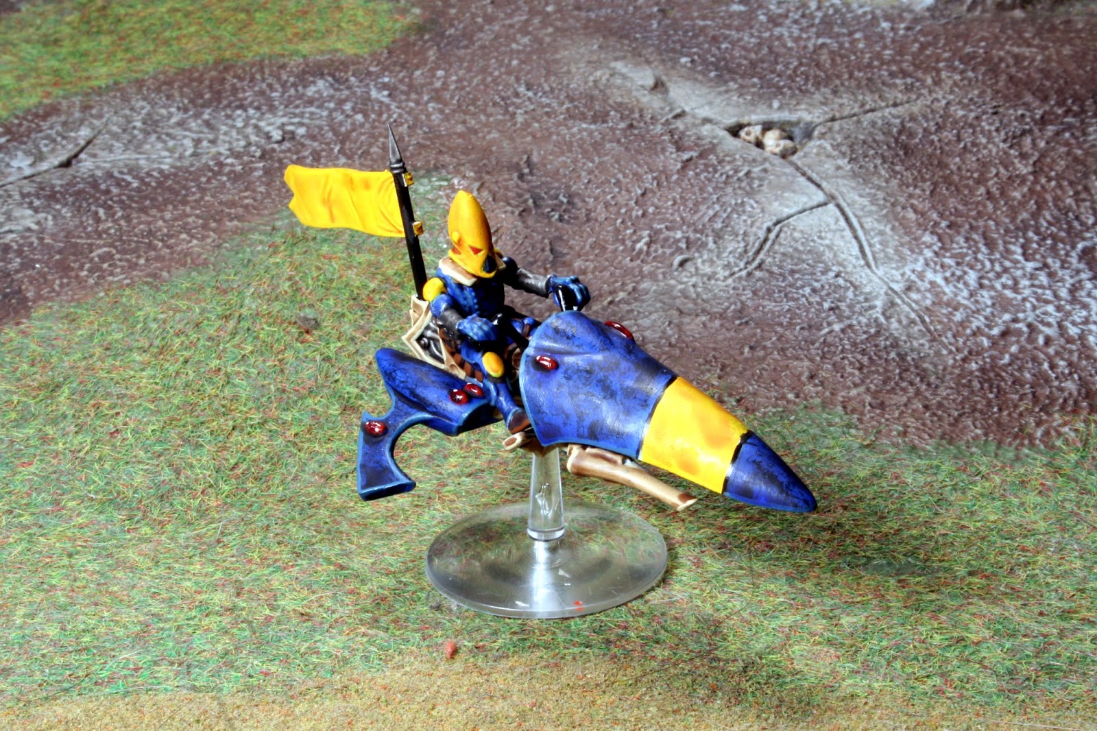 Florida Miniature Painting: Eldar Alaitoc Windrider Jetbike Squad