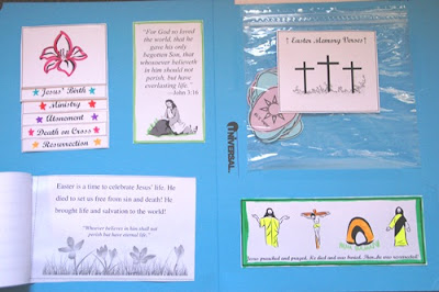 FREE Scripture Adventures Easter Lapbook