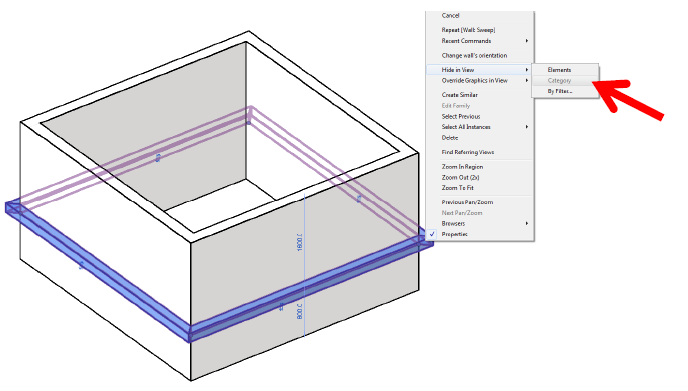 While You Were Syncing: Wall Sweep Visibility Control