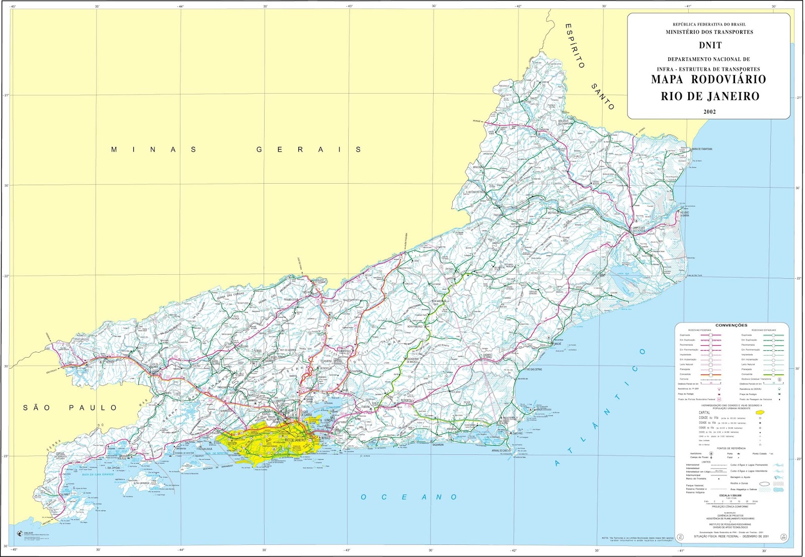 Mapas do Estado do Rio de Janeiro - Fox Press™