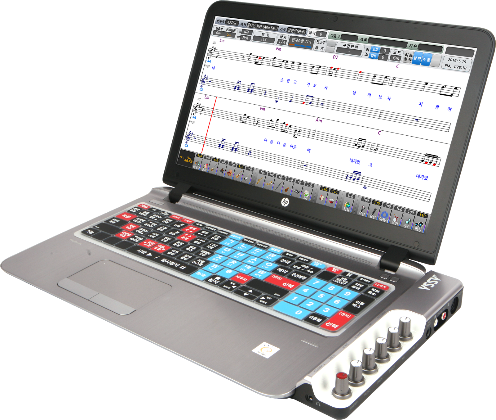 색소폰반주기 ASSA PRO-8000: 6월 2016