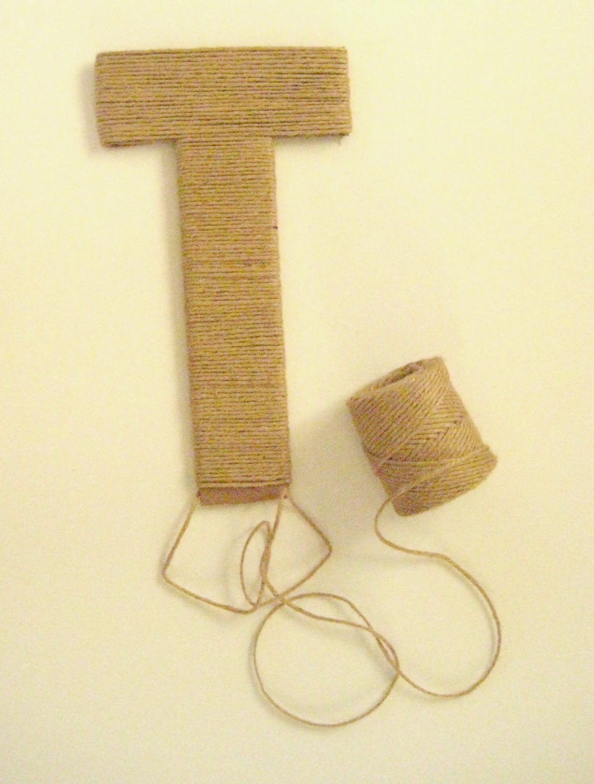 Your Crafty Friend: Jute Sign Tutorial