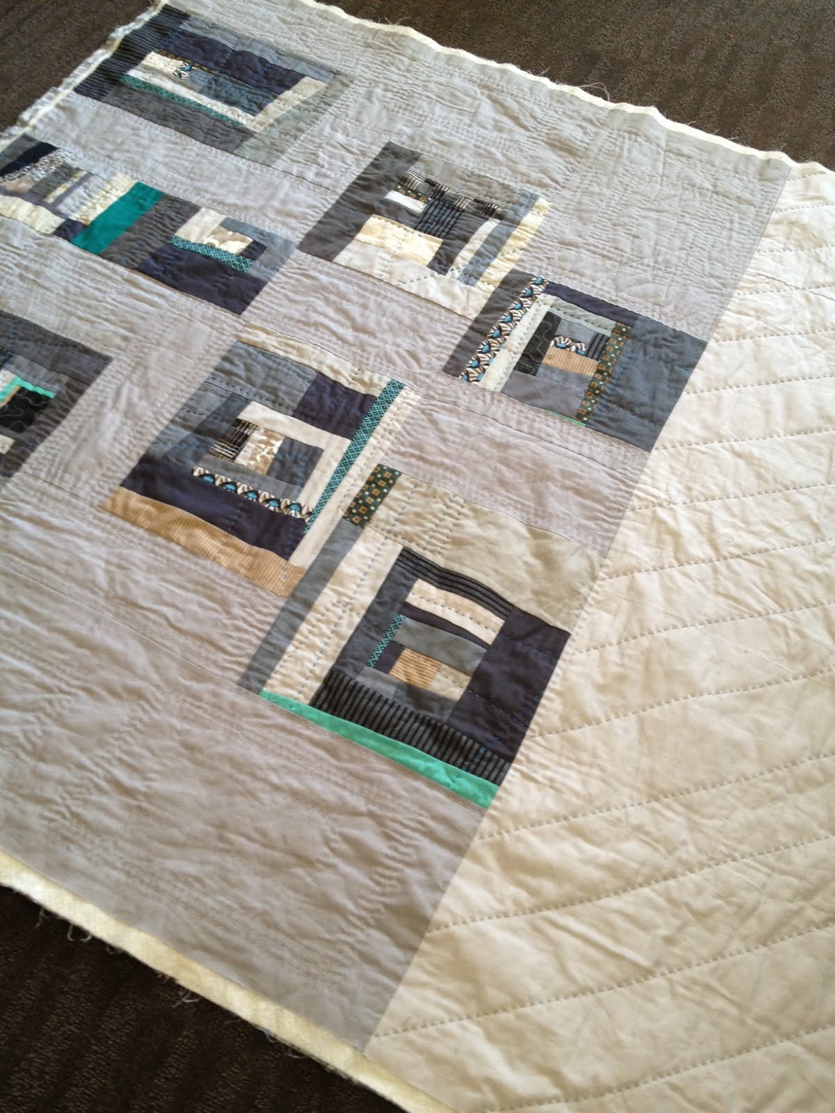 Libby Dibby Stuff: Improv quilt