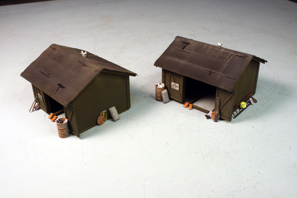 White River Division: Two Motor Car Sheds