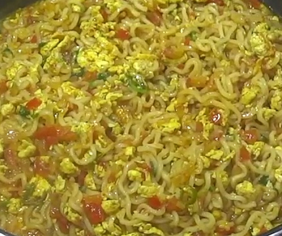How to make Egg Maggi at Home | Step by Step Easy Egg Recipe ...