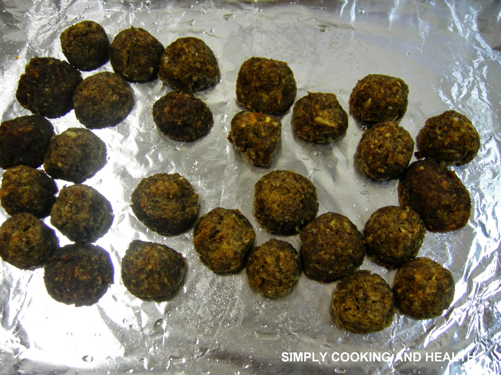 Simply Cooking and Health: Mushroom Balls (Fried and baked)