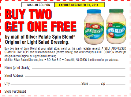 The Silver Palate™: Try our Spin Blend and get a jar FREE!