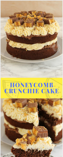 Honeycomb Crunchie Cáke! | Nice Taste