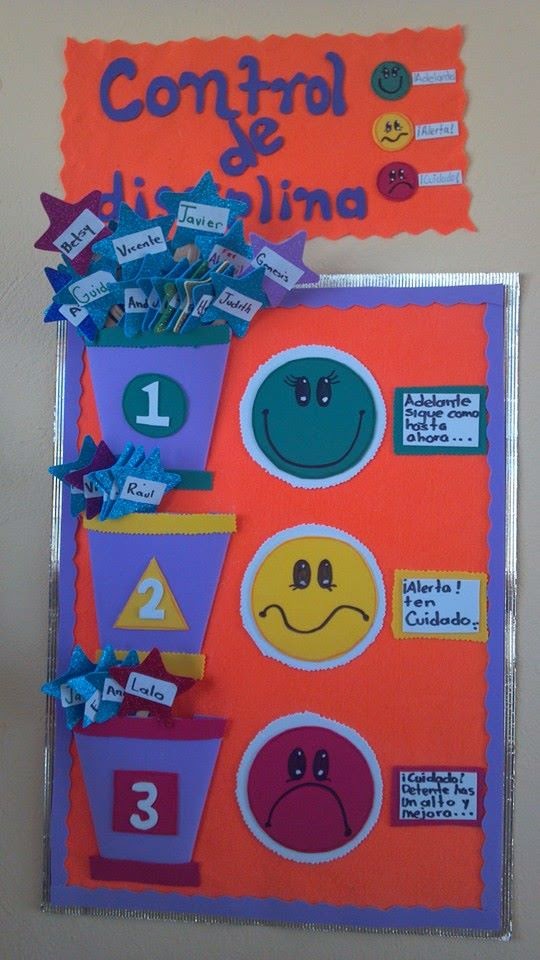 TIPS DE ACTIVIDADES PARA TU GRUPO ESCOLAR: Control visual de disciplina ...
