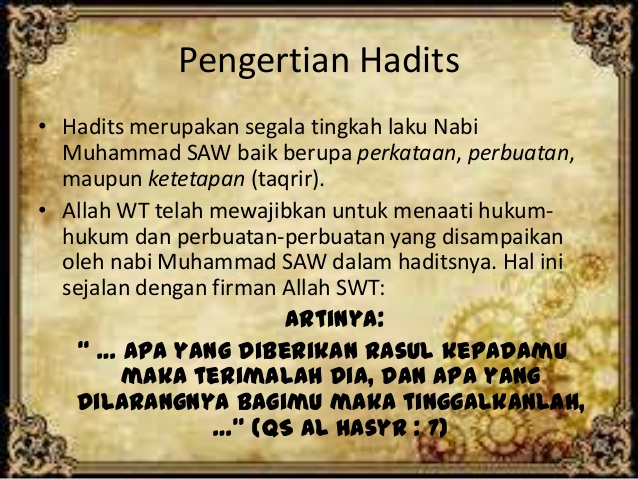 HADITS