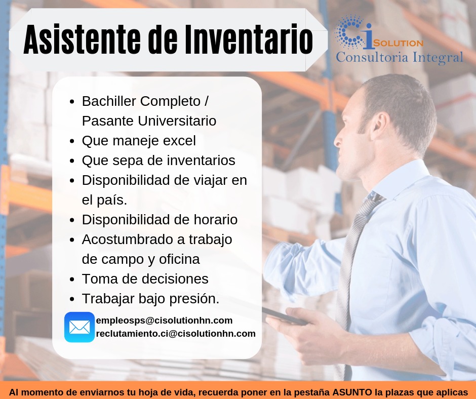 Asistente de Inventario - SPS