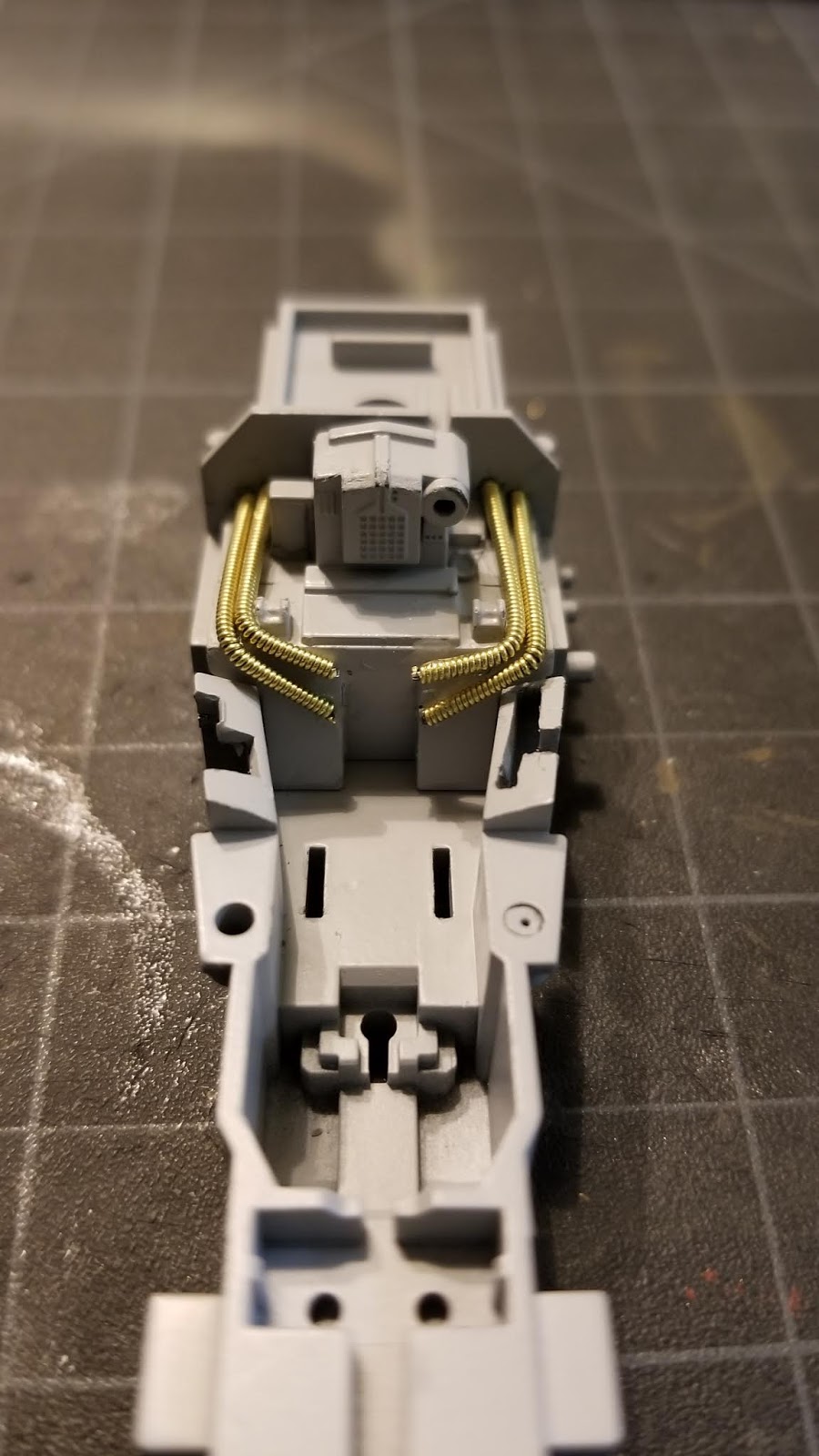 Bandai 1/48 scale X-Wing Model Build: Pt II Cockpit Assembly, Photo ...