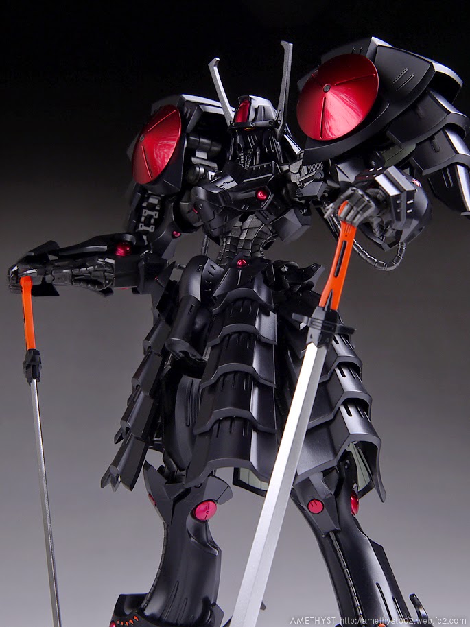 Painted Build: VOLKS 1/144 Batsh the Black Knight
