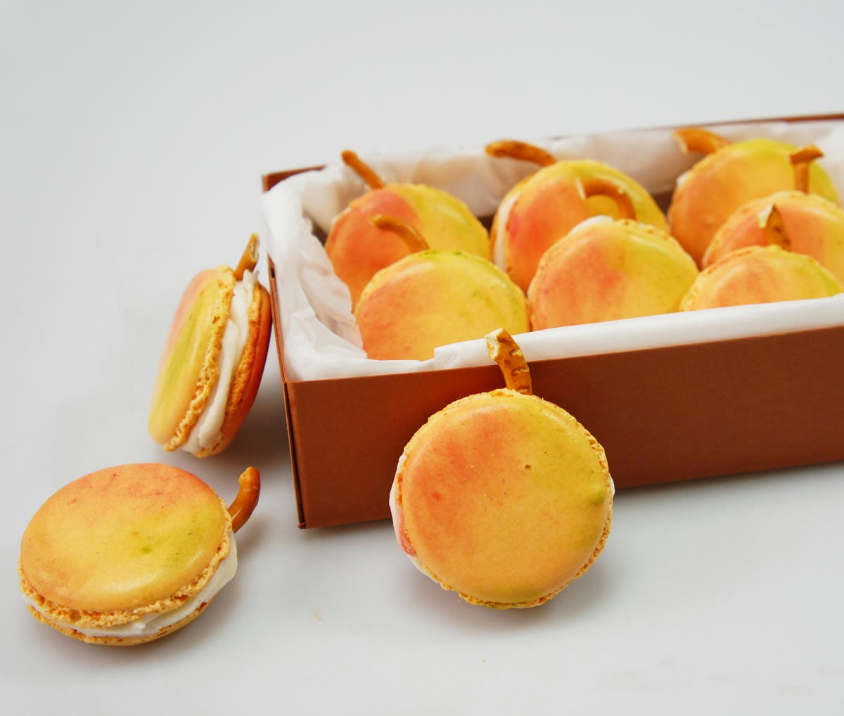 SiliconeMoulds.com Blog: Apricot Macarons / Macaroons with Curaco ...