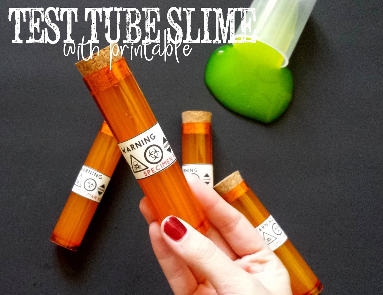 Uses Test Tubes For Fun