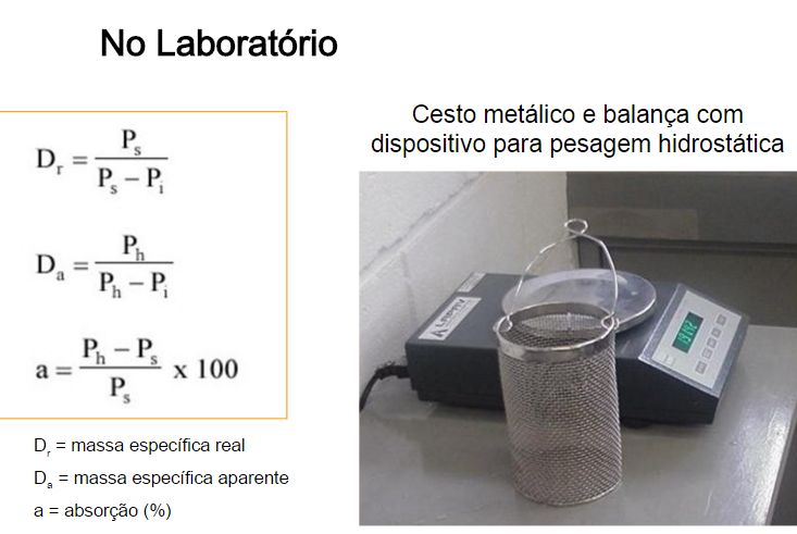 Clube do Concreto .: Massa Especifica Real e Unitária - revisado