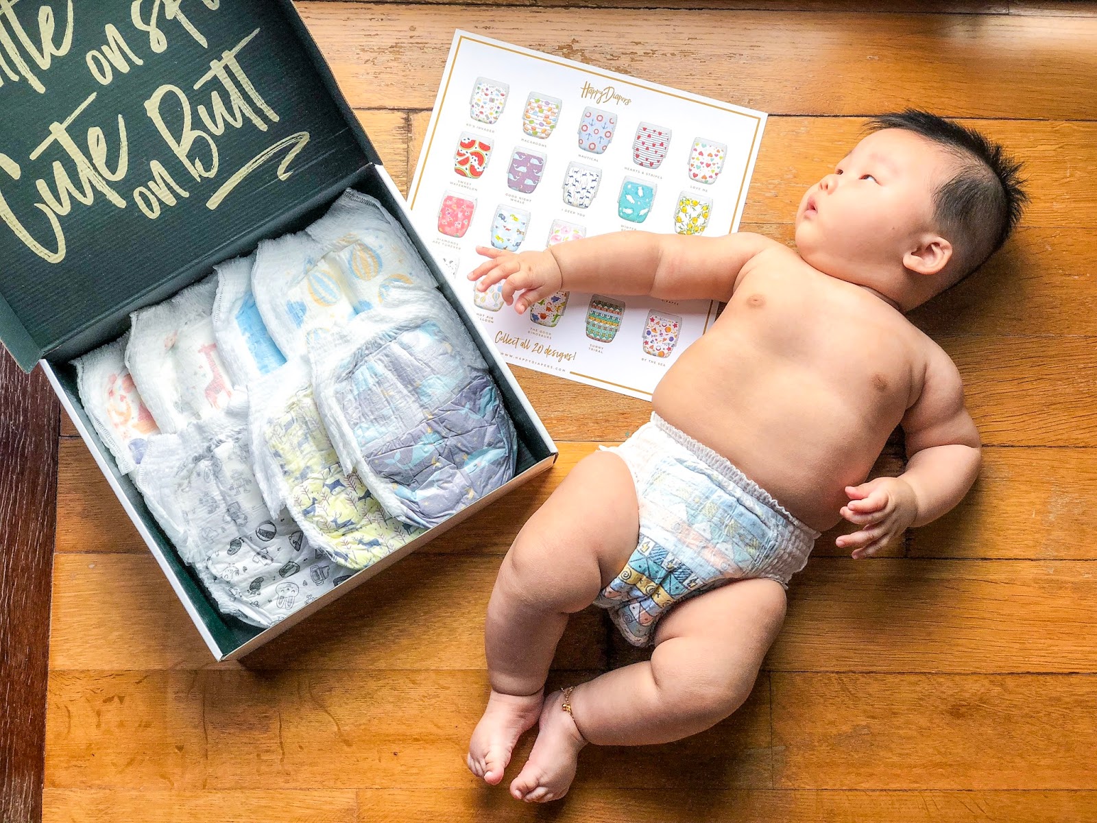 The Cutest Diaper Prints - Happy Diapers Review - Sugar73 Ribbons ...