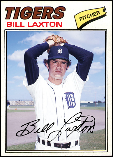 WHEN TOPPS HAD (BASE)BALLS!: 1977 BILL LAXTON FOR US "YEARBOOK" COLLECTORS