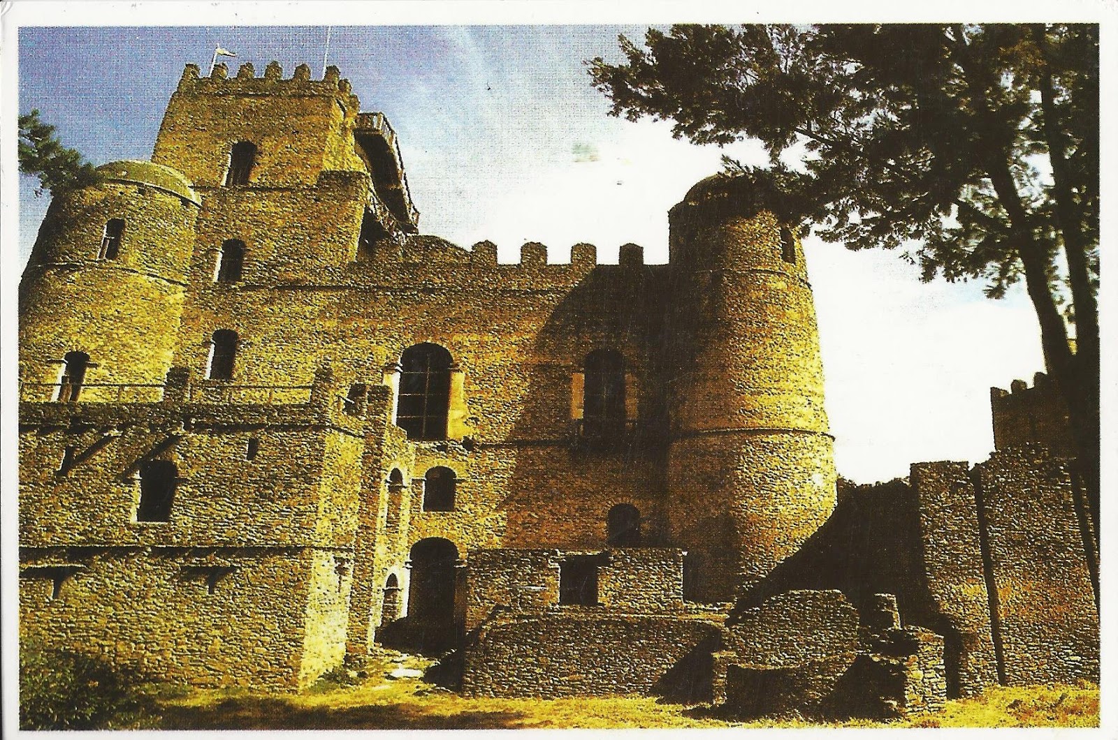 A Journey of Postcards: Fasil Ghebbi | Ethiopia