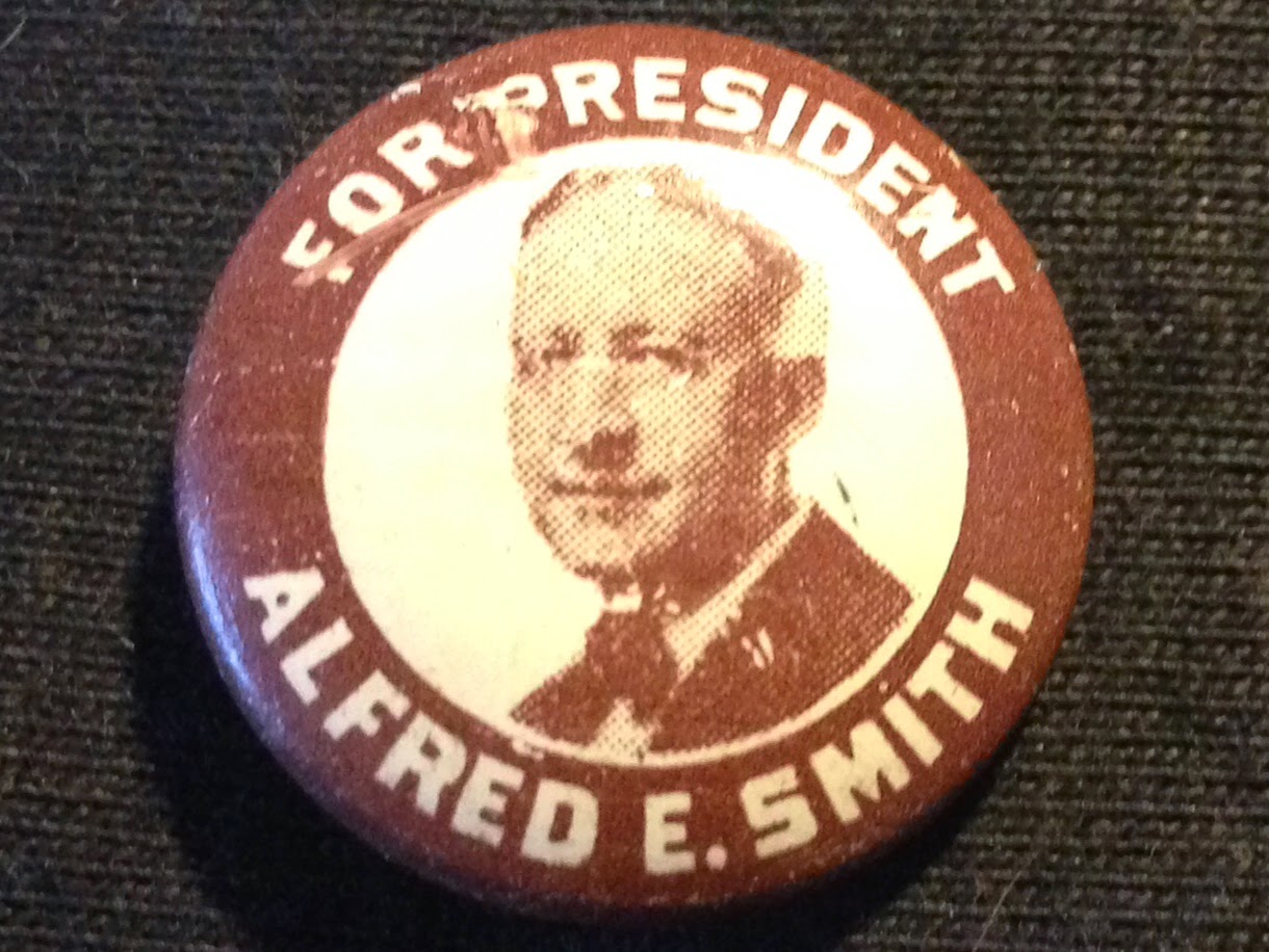 The Five Tool Collector: Alfred E. Smith 1928 campaign button