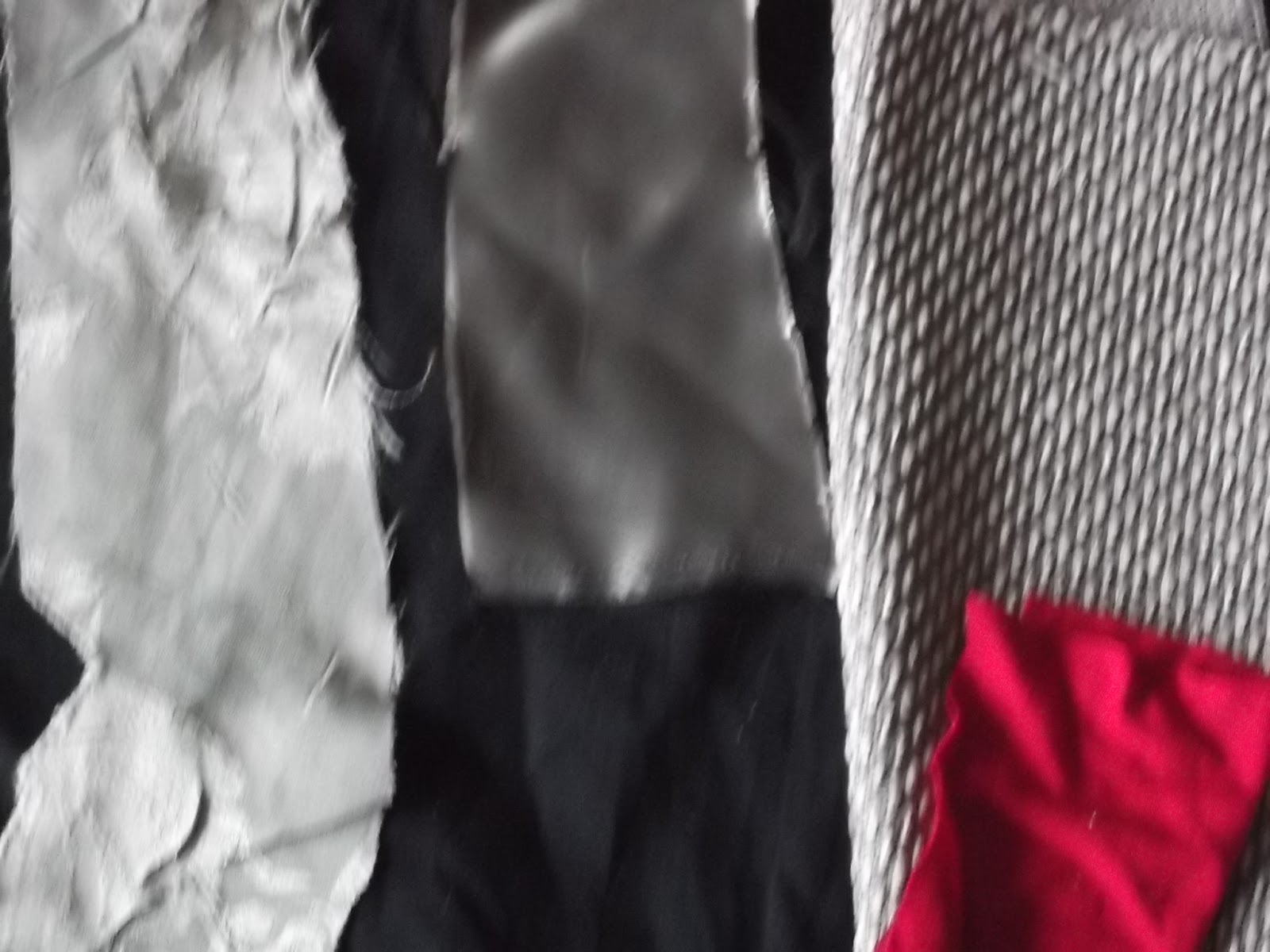 mytexturedworld: Project 6 Making the applied fabrics sample