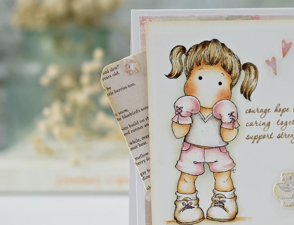 Be Brave | Card for Encouragement and Kindness - Magnolia with Heart