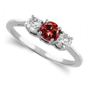 Wedding Ring: red wedding ring