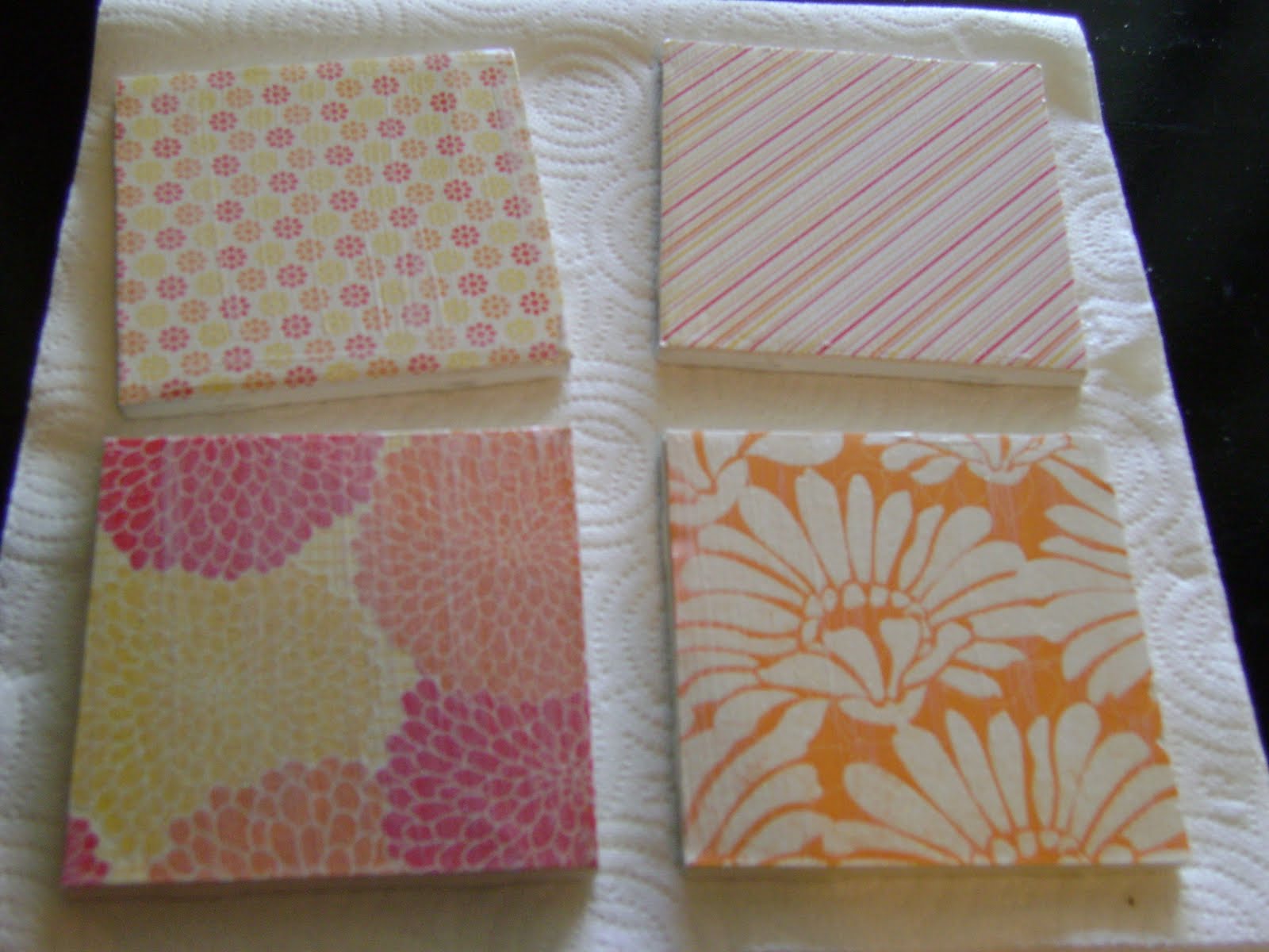 Back Pocket Creations: Modge Podge Coasters