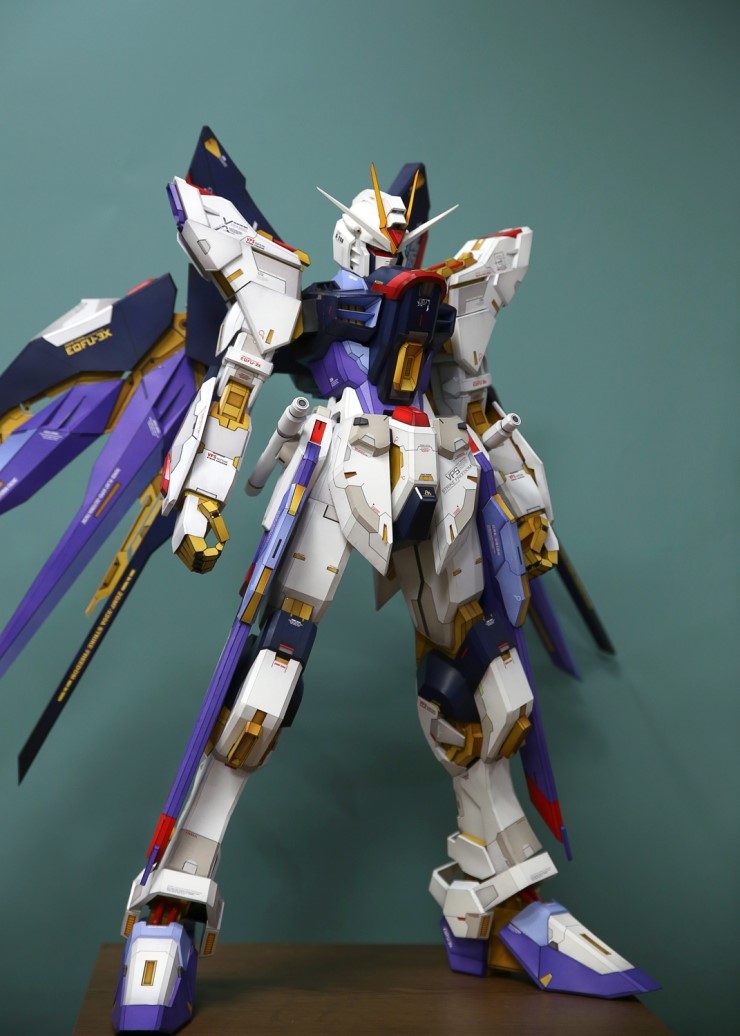 GUNDAM GUY: Gundam Papercraft: Strike Freedom Gundam