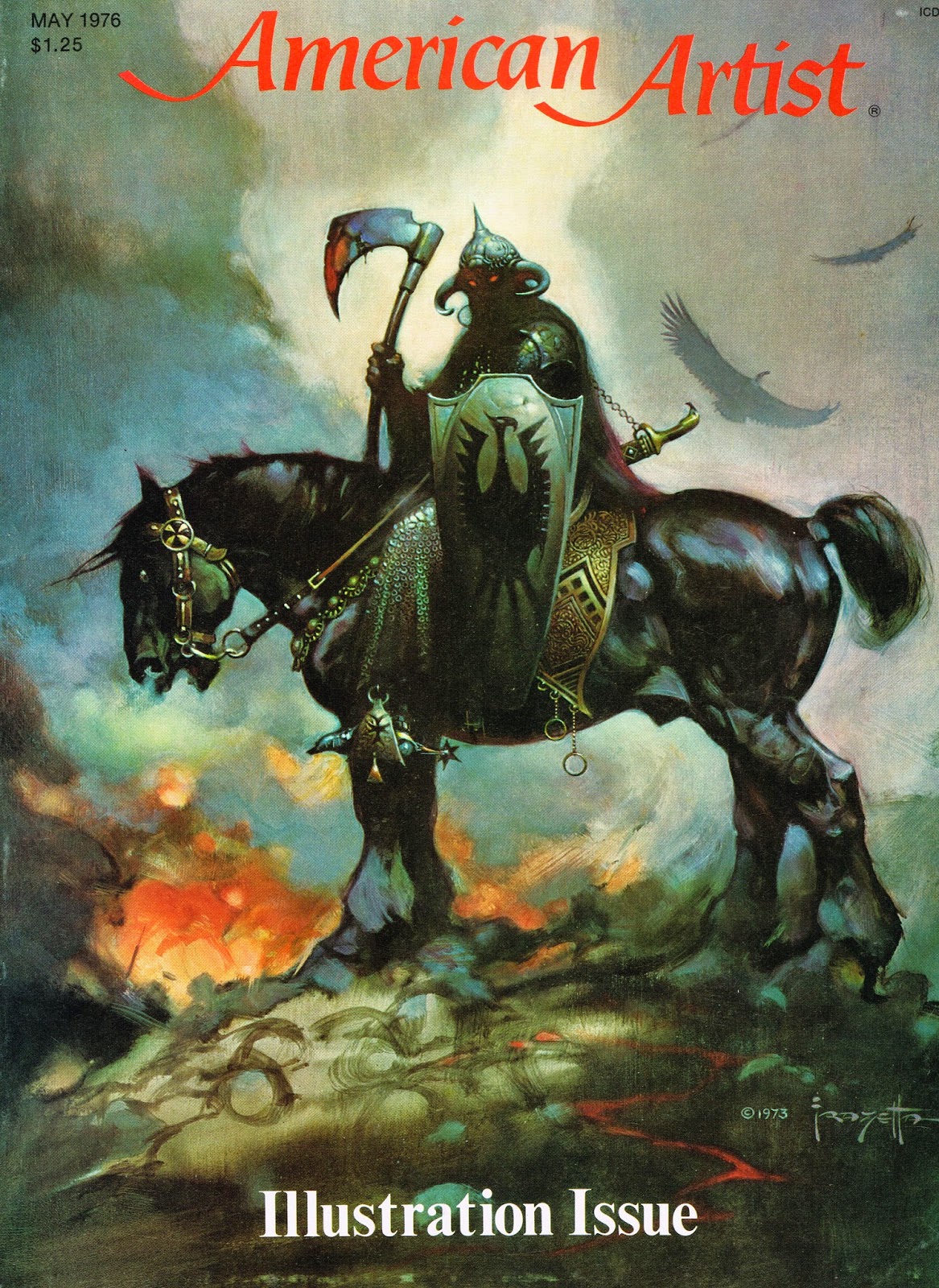 Cap'n's Comics: Death Dealer by Frank Frazetta