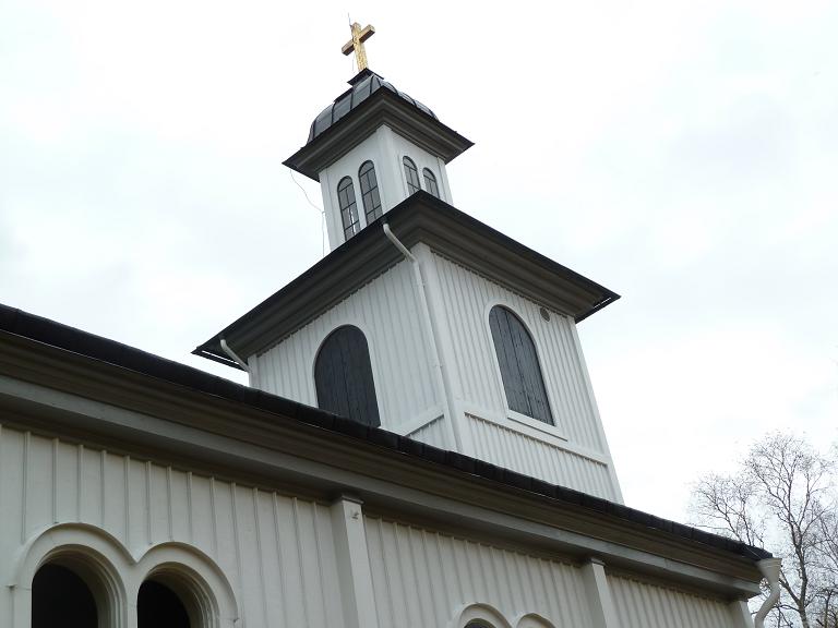 Byggnadsvård Gävleborg: Lingbo kyrka, nu med nygammal färgsättning