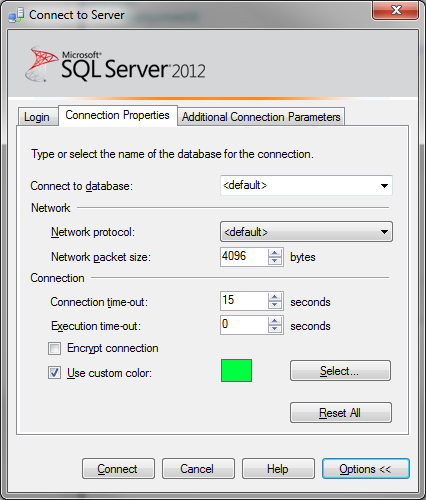 Jermaine Gonzales: Color Coding Status Bar in Microsoft SQL Server ...