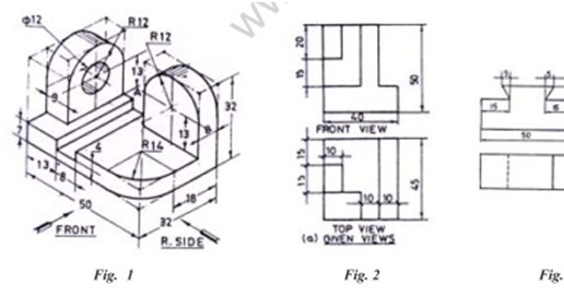 Engineering Drawing and Graphics, Question Paper of BE 1 and 2 Semester ...