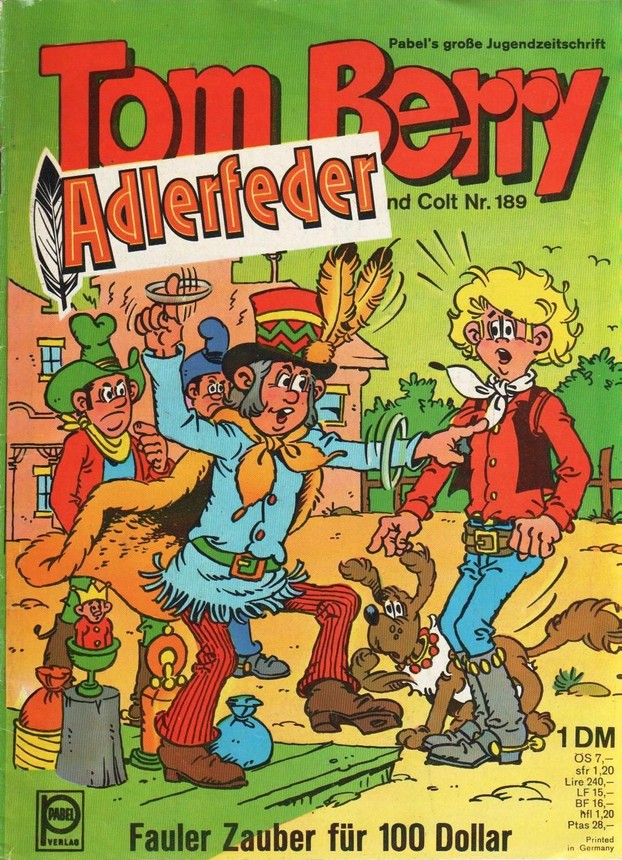 WesternBuchregal - WesternBookshelf: tom berry - no. 189